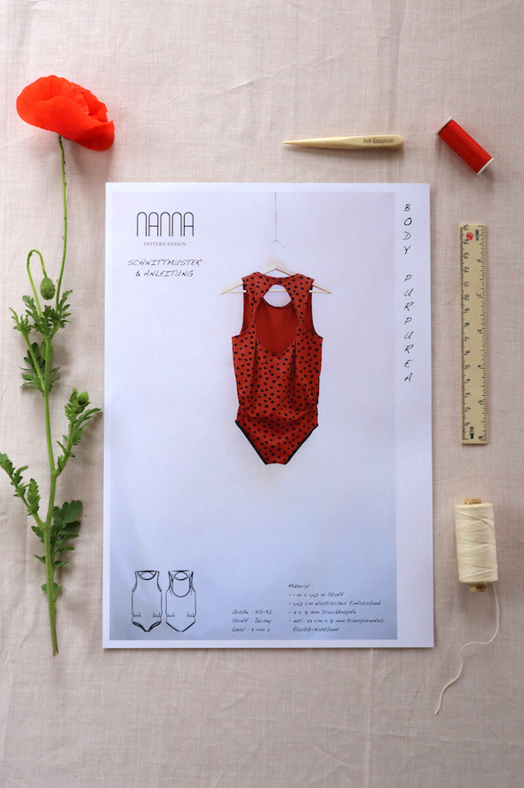 Atelier Goldfaden | Body Purpurea - Nanna Pattern Design Schnittmuster