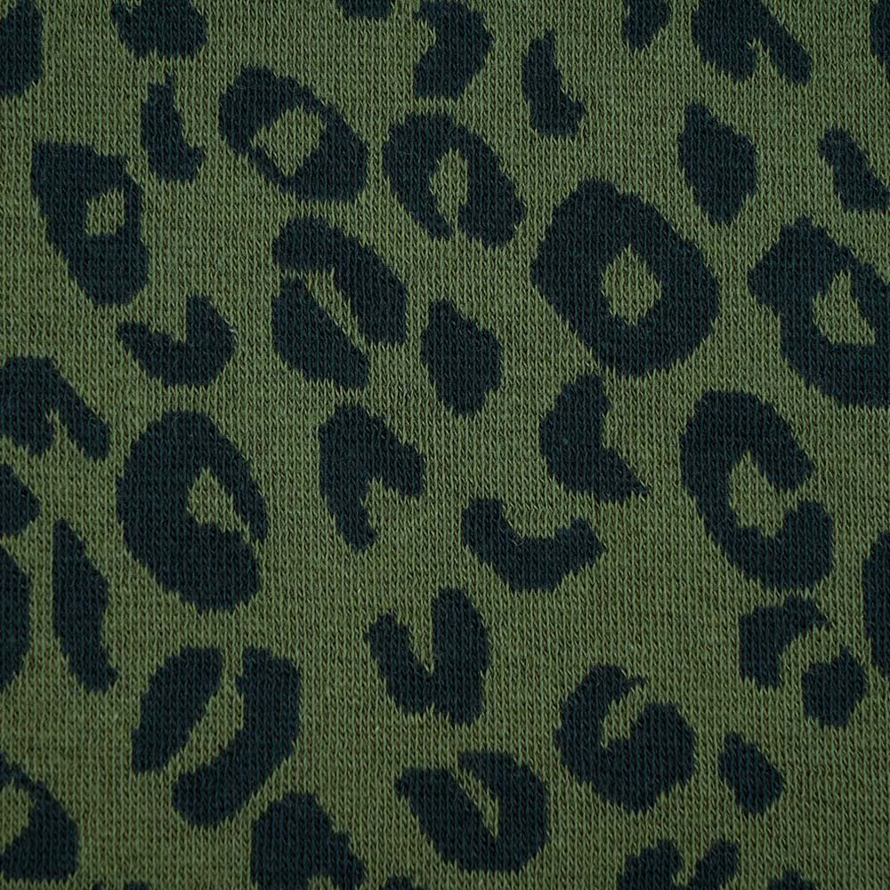 Atelier Goldfaden | Bio Strick-Jacquard - Leo Khaki
